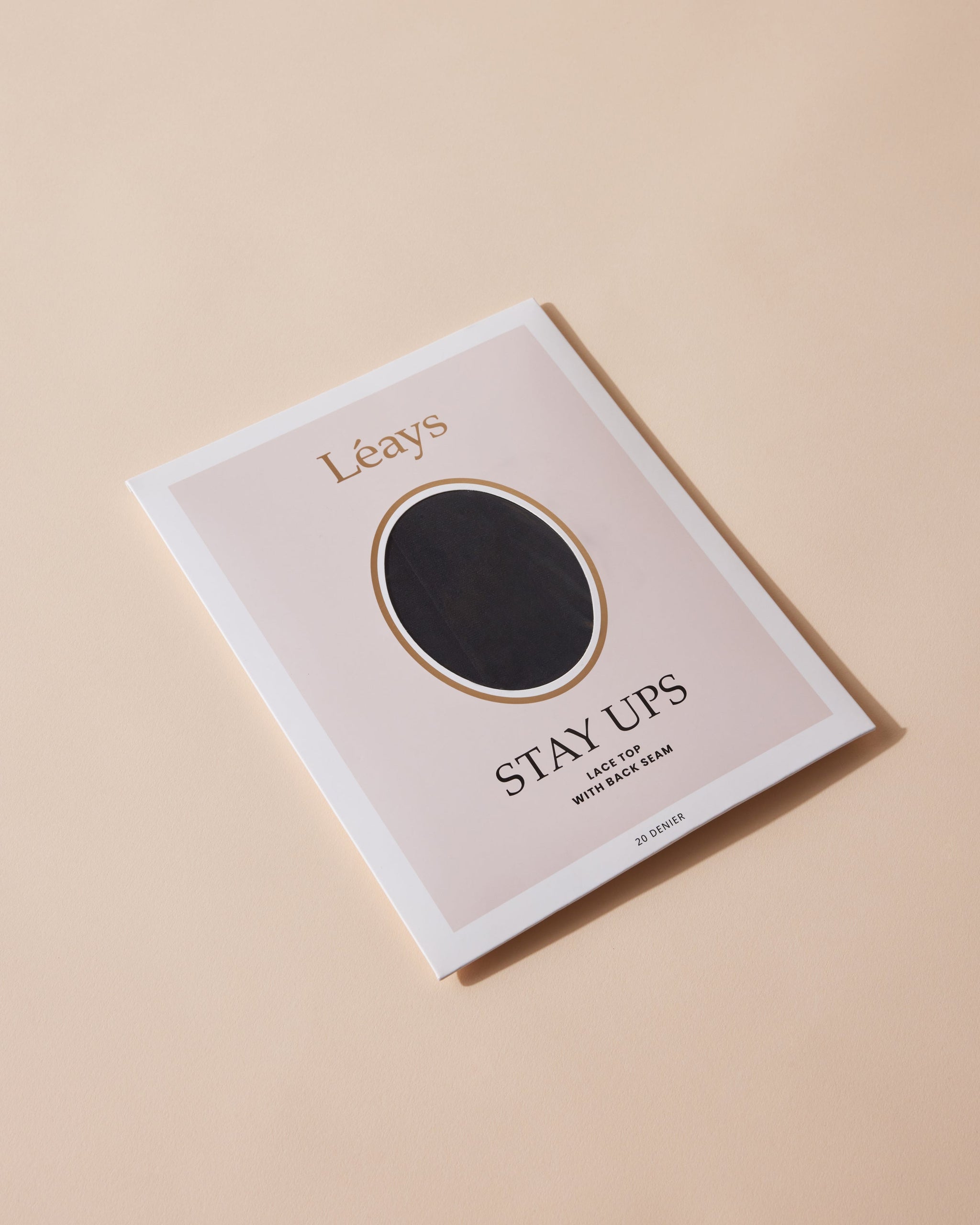 Lace Top Stocking with Back Seam – Léays Australia